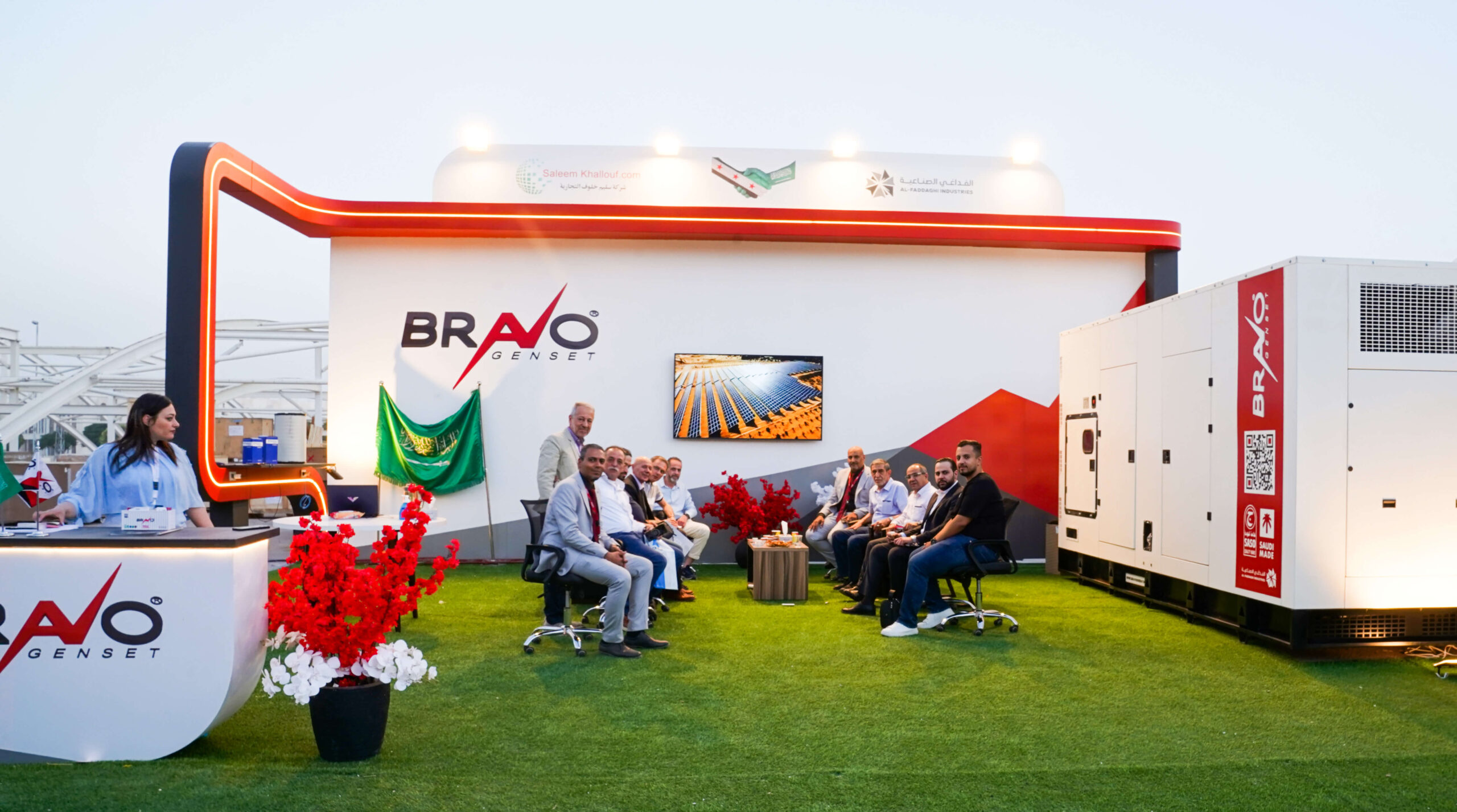Bravo Genset Shines at Buildex 2025 – Damascus - BRAVO Genset